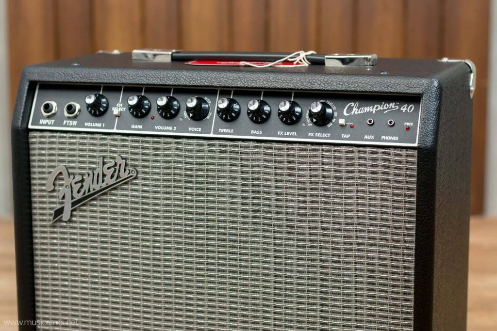 Fender Champion 40 | Music Arms ถูกสุด ผ่อน0% 6สาขา ส่งฟรี | Music Arms