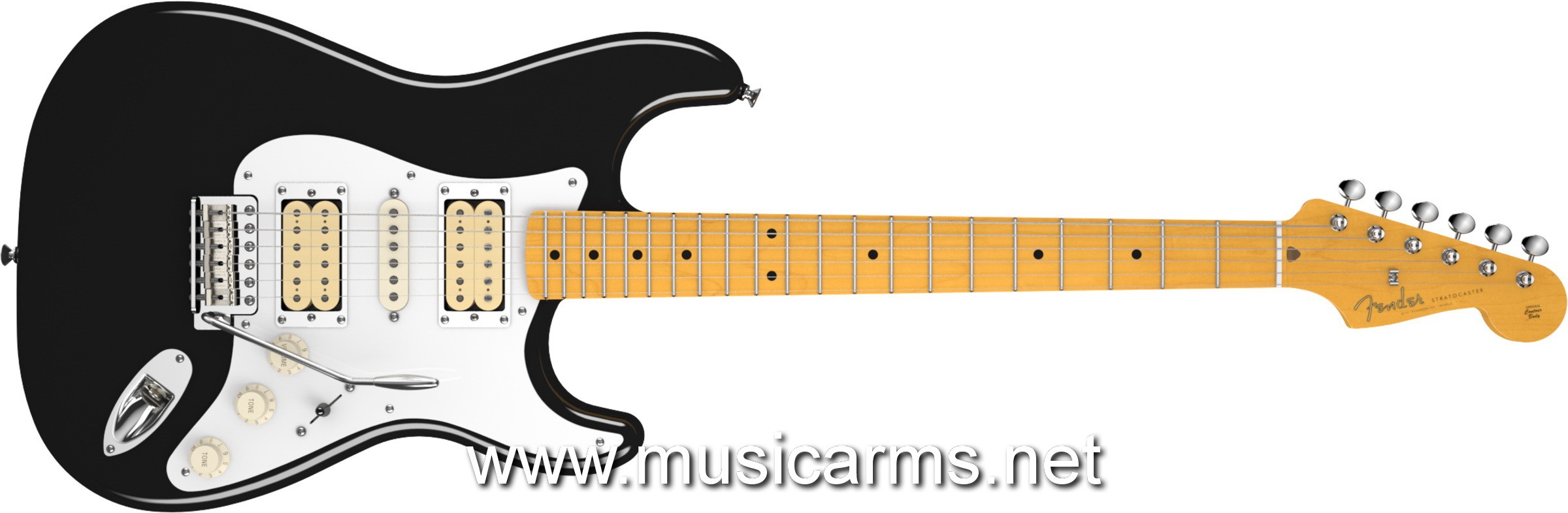 DAVE MURRAY STRAT MN Black | Music Arms