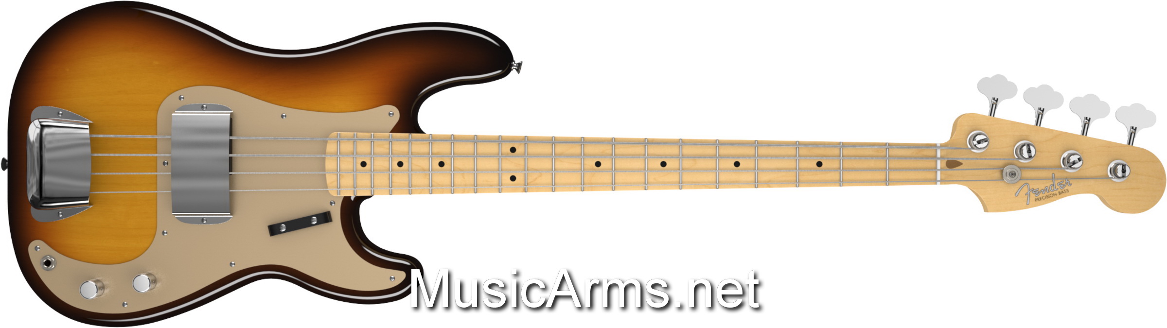 AM VINTAGE ’58 PRECISION BASS MN Faded Sunburst | Music Arms