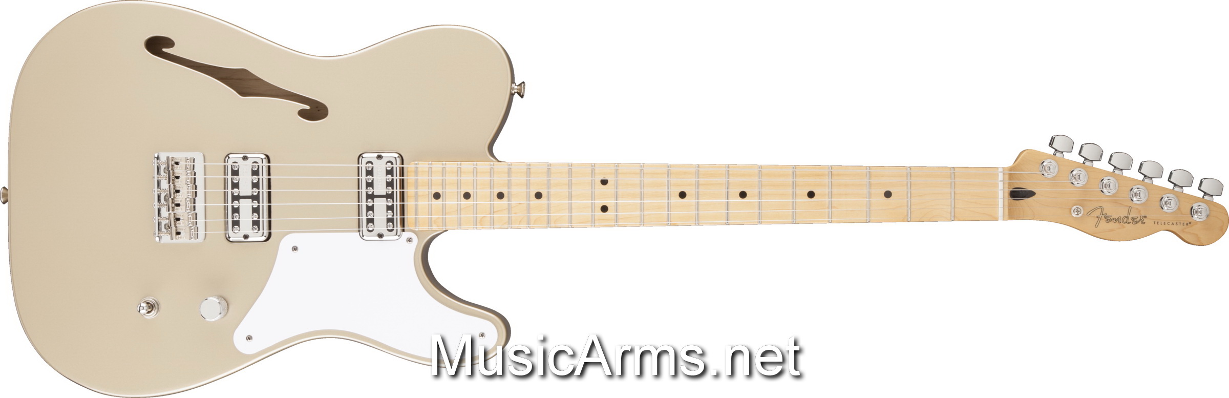CABRONITA TELE THINLINE MN Shorline Gold | Music Arms