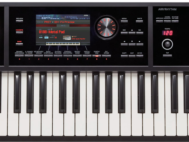 Roland-FA06-screenshot | Music Arms