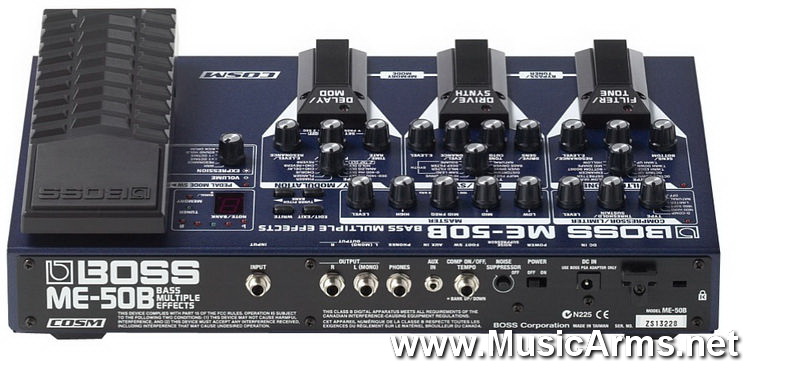 Boss ME-50B Bass Multiple Effects | Music Arms ศูนย์รวมเครื่องดนตรี ...