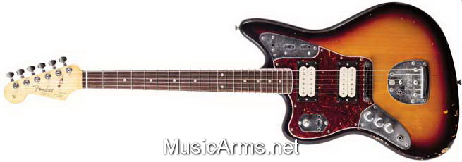 fender-kurt-cobain-jaguar-left-handed-guitar | Music Arms