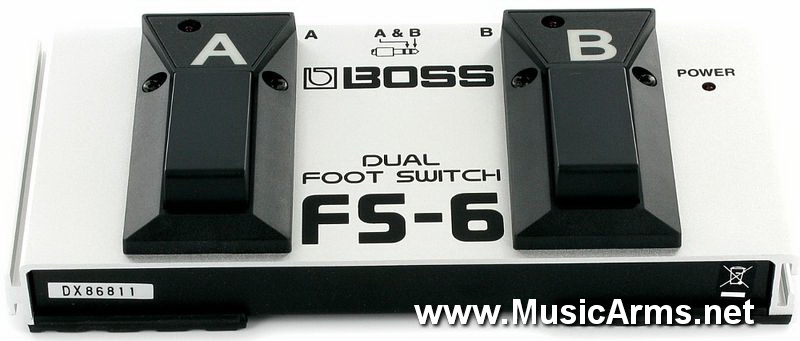 Boss FS-6 Dual ฟุตสวิตช์ | Music Arms ศูนย์รวมเครื่องดนตรี ตั้งแต่ ...