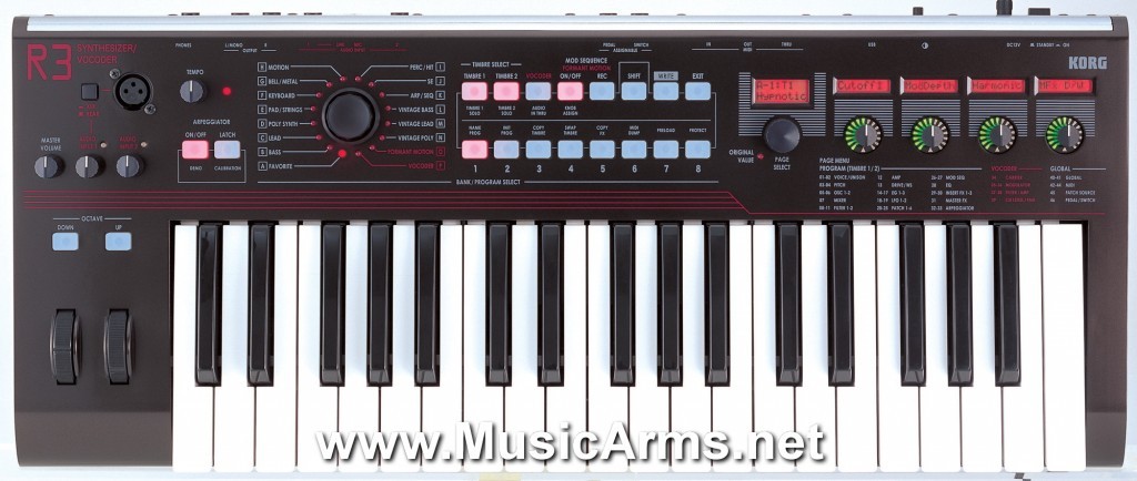 Korg R3 | Music Arms ศูนย์รวมเครื่องดนตรี ตั้งแต่เริ่มต้น ถึงมืออาชีพ ...