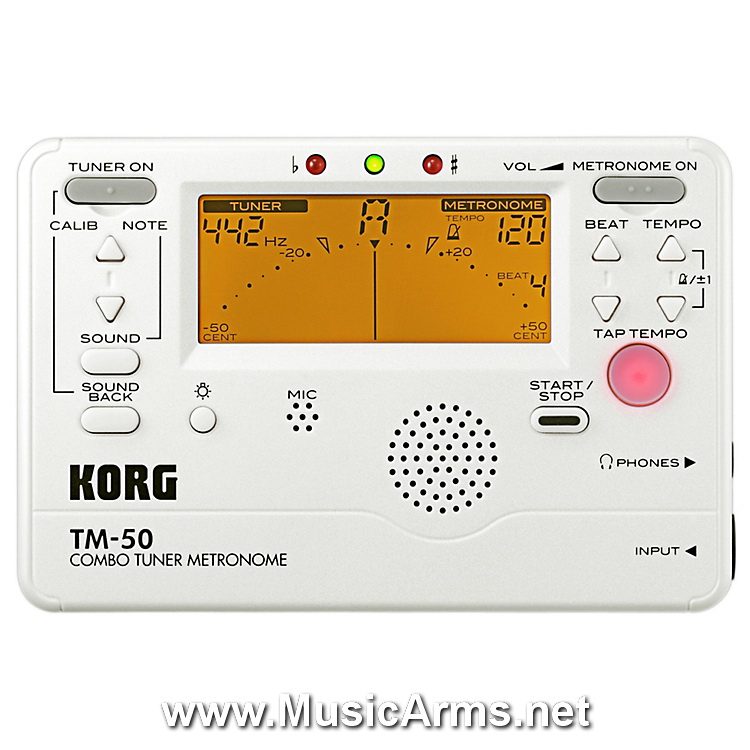 Korg TM-50 Tuner Metronome -ราคา | Music Arms