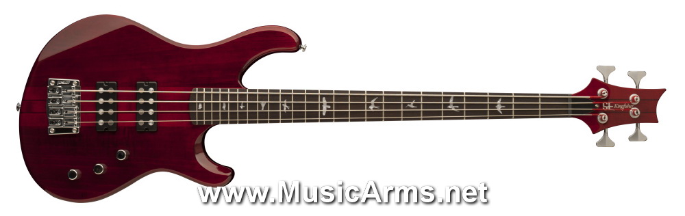 PRS SE Kingfisher Bass Scarlet Red-ราคา | Music Arms