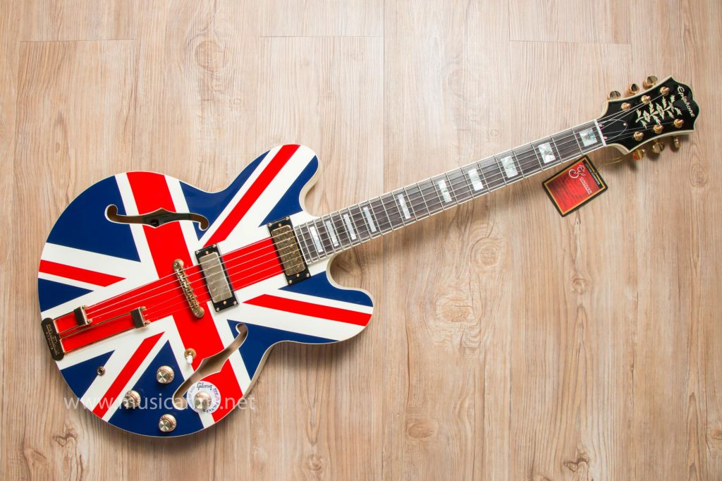 Epiphone Ltd Ed Union Jack Sheraton | Music Arms ศูนย์รวมเครื่องดนตรี ...