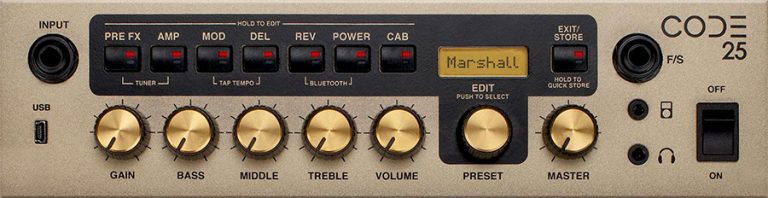 Marshall Code 25 แอมป์กีตาร์ไฟฟ้า | Music Arms ศูนย์รวมเครื่องดนตรี ...