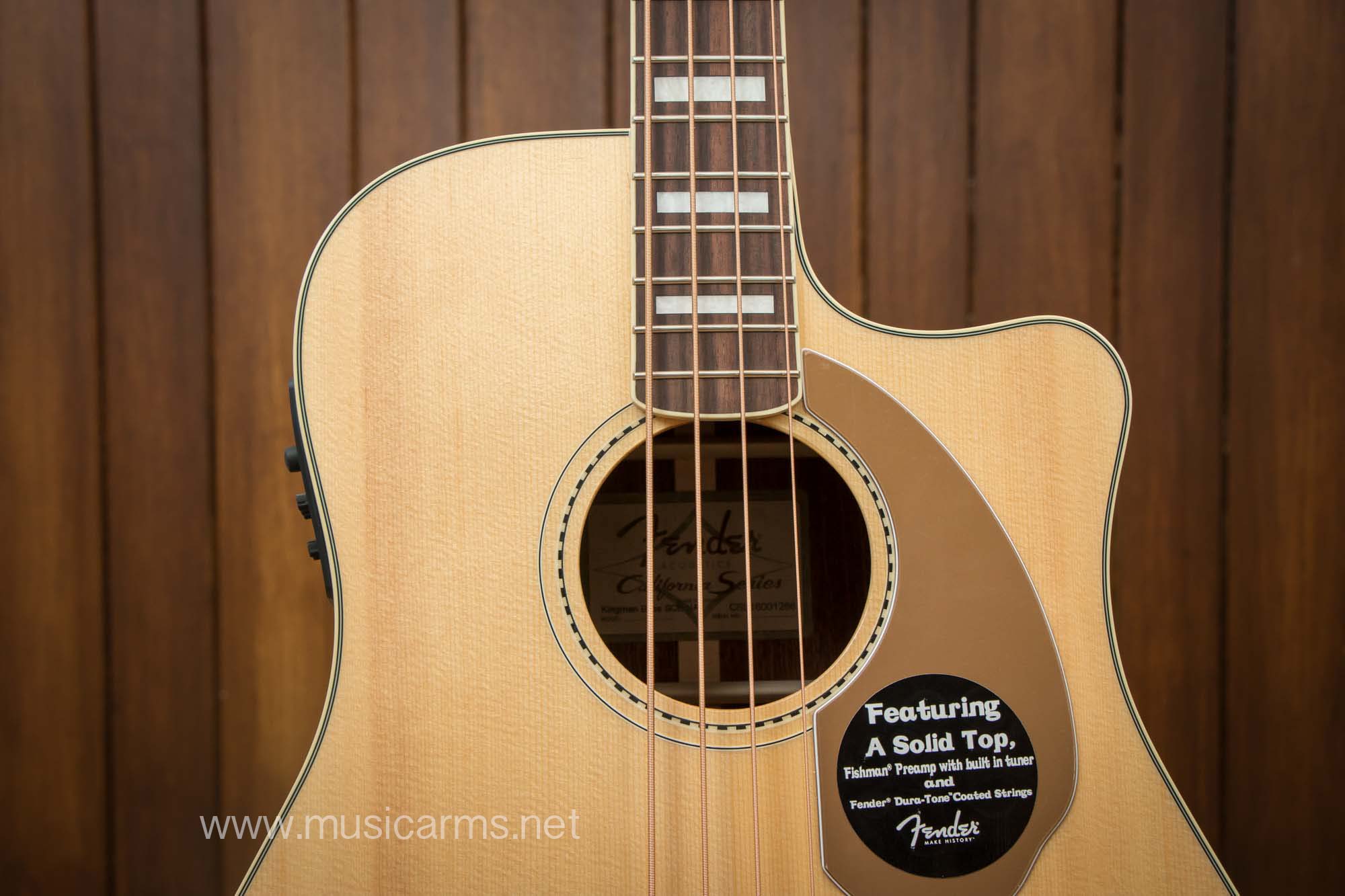 bodybody Fender Kingman Bass SCE Natural | Music Arms