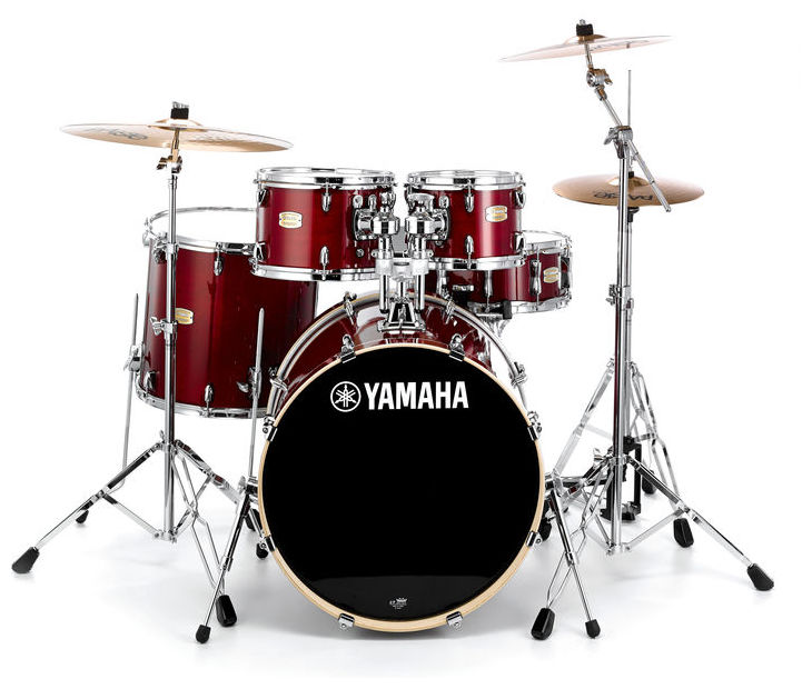 Yamaha Stage Custom Birch CRANBERRY RED | Music Arms