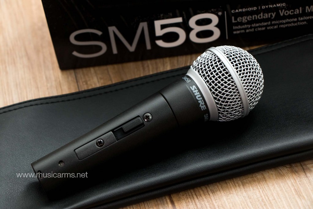 Shure SM58S ไมโครโฟนไดนามิก | Music Arms ศูนย์รวมไมค์ Shure