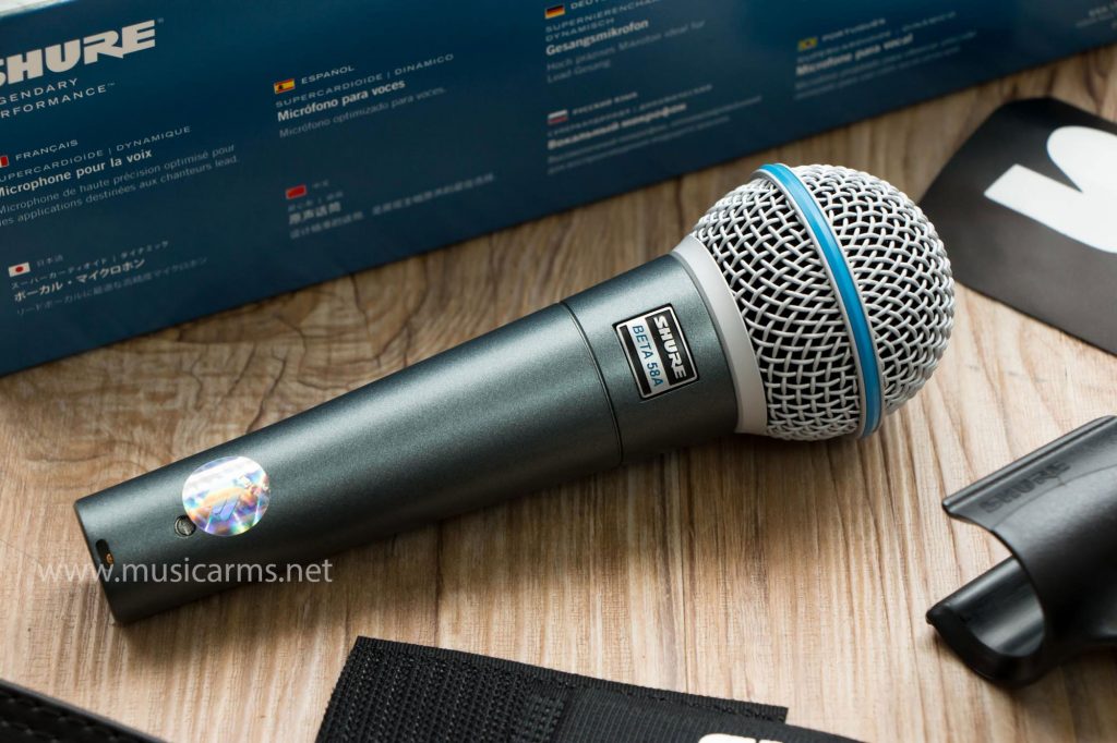 Shure Beta 58A-X ไมโครโฟนไดนามิค | ซื้อเครื่องดนตรีราคาพิเศษ ร้าน 5 ...