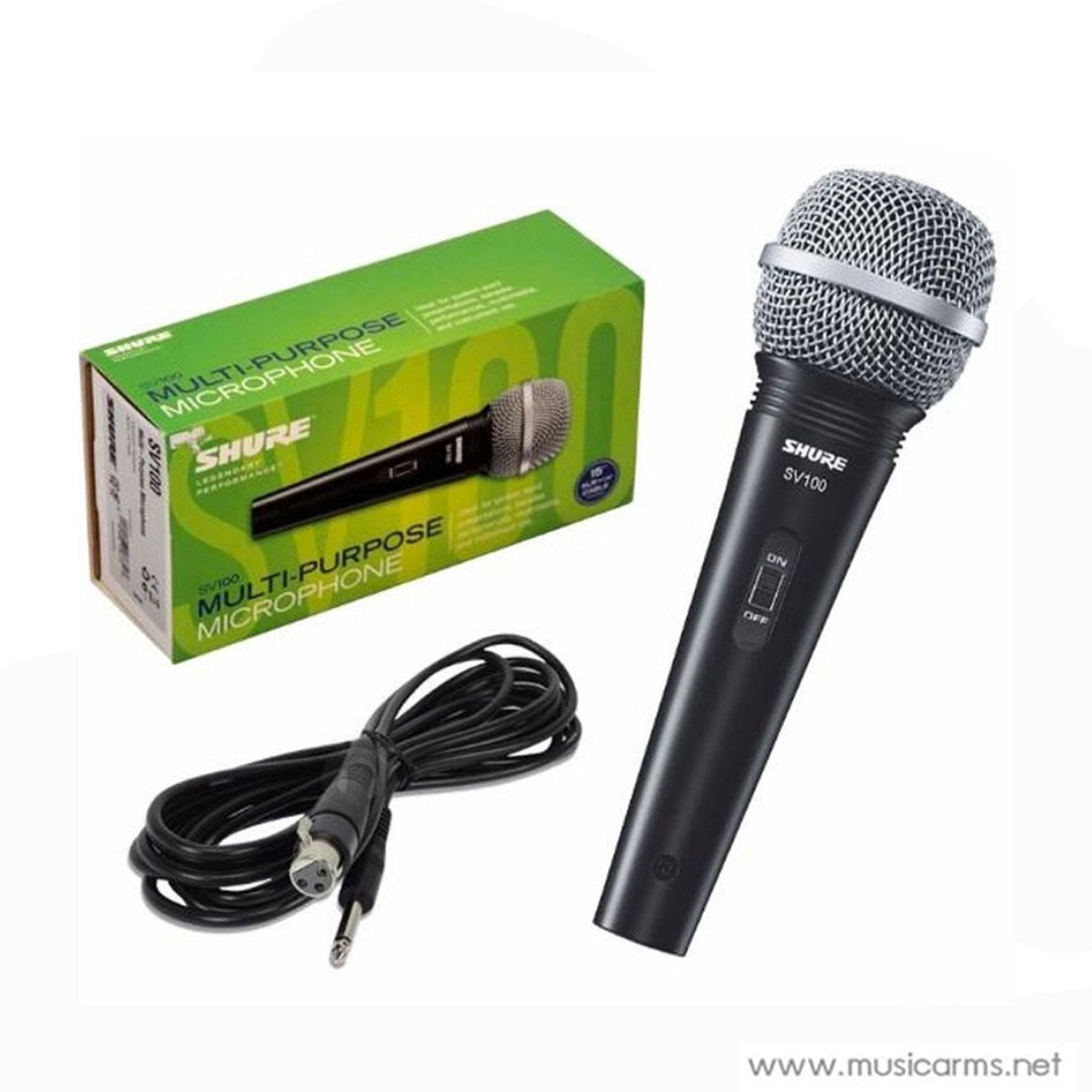 Shure SV100 ไมโครโฟนไดนามิก | Music Arms ศูนย์รวมไมค์ Shure