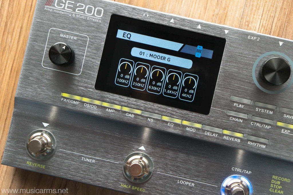 Mooer GE200 Multi Effect ฟรีคู่มือภาษาไทย | Music Arms ศูนย์รวมเครื่อง ...