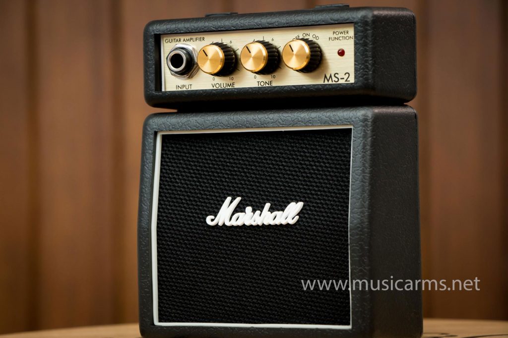 Marshall MS-2 Mini Amp | ซื้อเครื่องดนตรีราคาพิเศษ ร้าน 5 สาขา มีบริการ ...