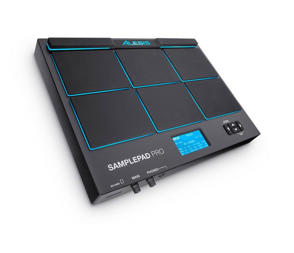 Alesis Samplepad Pro Side | Music Arms