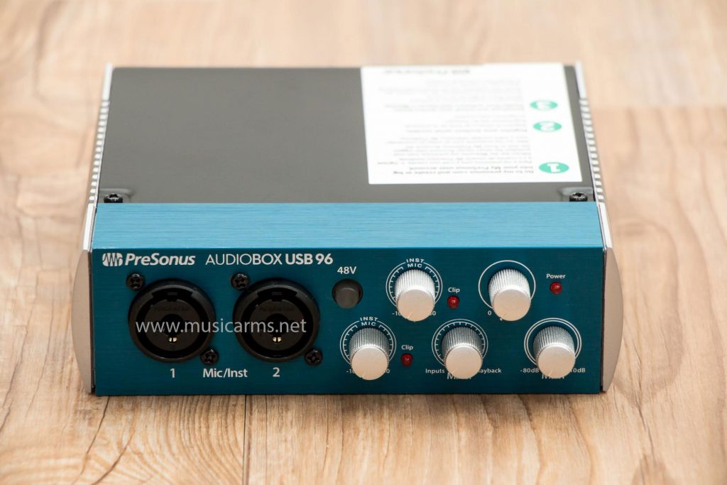 PreSonus AudioBox USB 96 | Music Arms ศูนย์รวมเครื่องดนตรี ตั้งแต่ ...