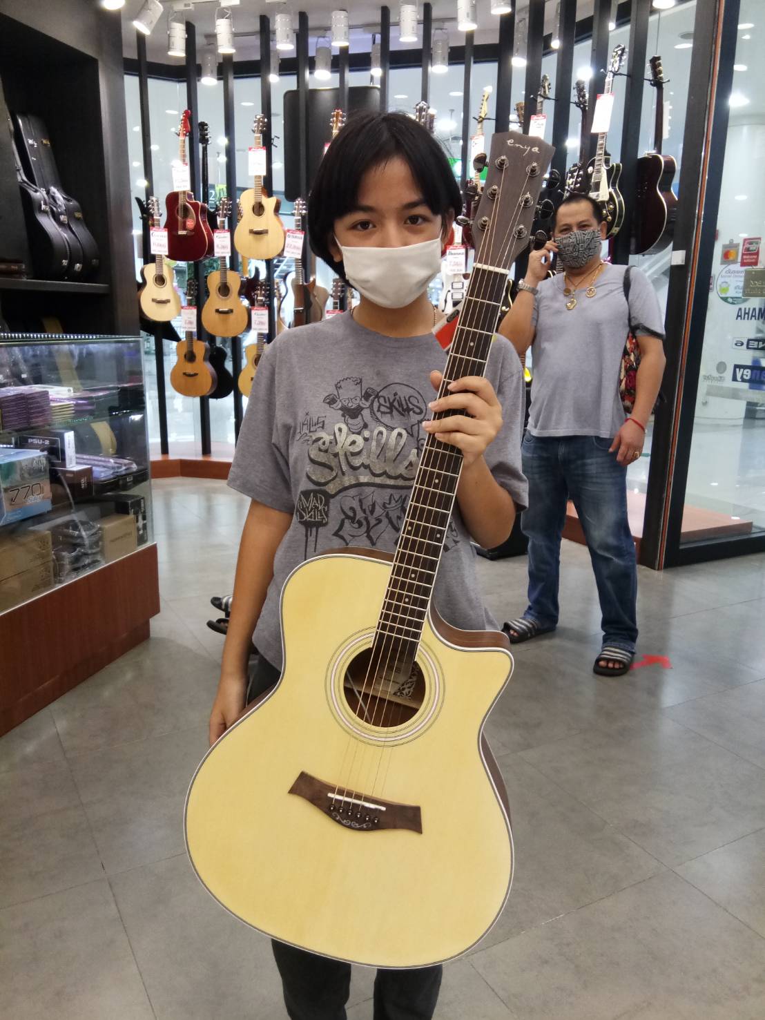 Enya EAG-40 EQ กีตาร์โปร่งไฟฟ้า | Music Arms ศูนย์รวมเครื่องดนตรี ...