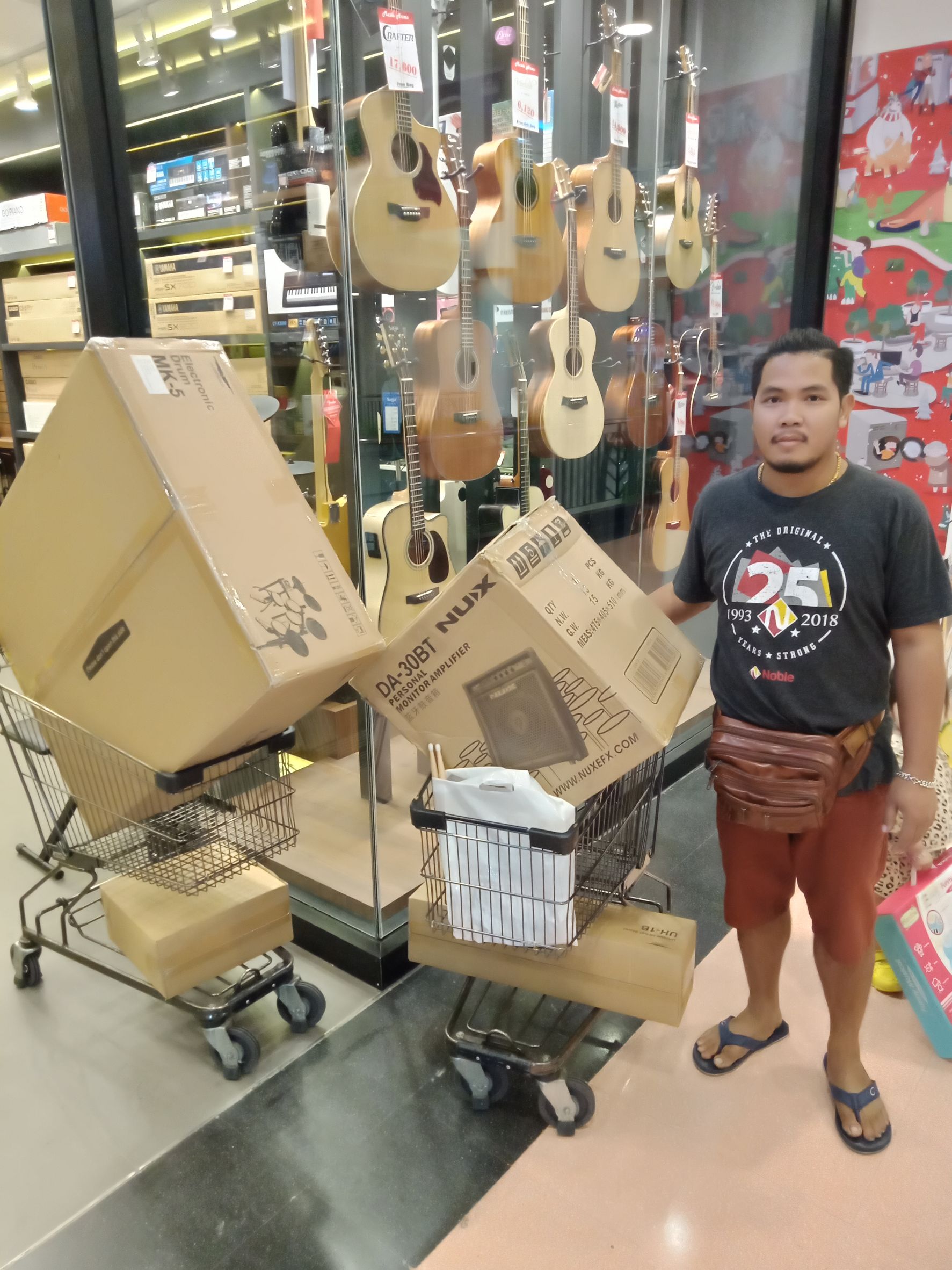 Nux DA-30 BT แอมป์กลอง | Music Arms ศูนย์รวมแอมป์กลอง Nux