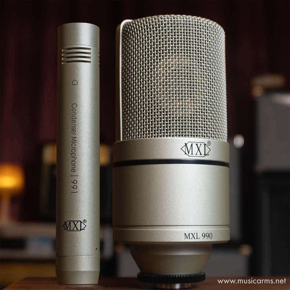 MXL 990/991 ไมค์คอนเดนเซอร์ | Music Arms ศูนย์รวมไมค์ MXL