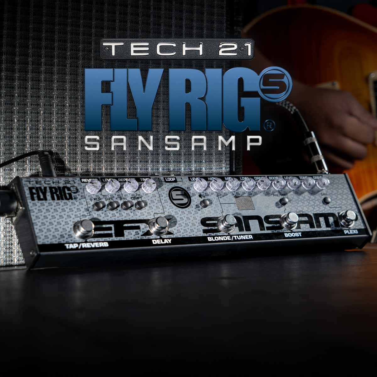 Tech 21 Fly Rig 5 v2 มัลติเอฟเฟค | Music Arms ศูนย์รวมเครื่องดนตรี ...