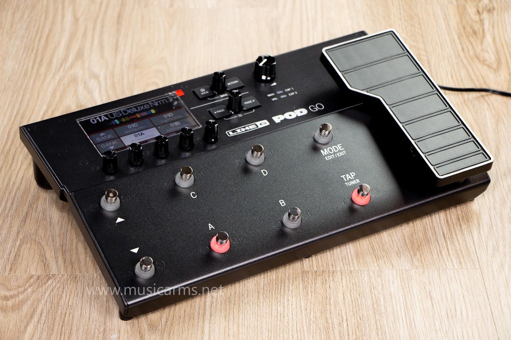 Line 6 Pod Go มัลติเอฟเฟค | Music Arms ศูนย์รวมมัลติเอฟเฟค Laney