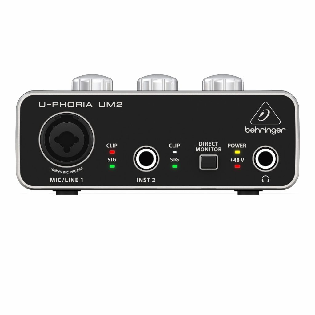 ออดิโอ อินเตอร์เฟส Behringer UM2 - Music Arms 6สาขา ผ่อน0% ราคาพิเศษ