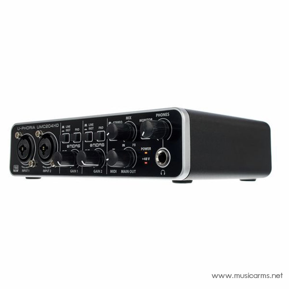 Behringer U-Phoria UMC204HD Audio Interface | Music Arms ศูนย์รวม ...