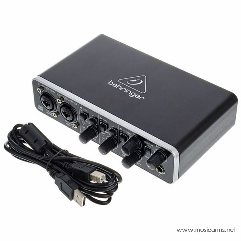 Behringer U-Phoria UMC204HD Audio Interface | Music Arms ศูนย์รวม ...