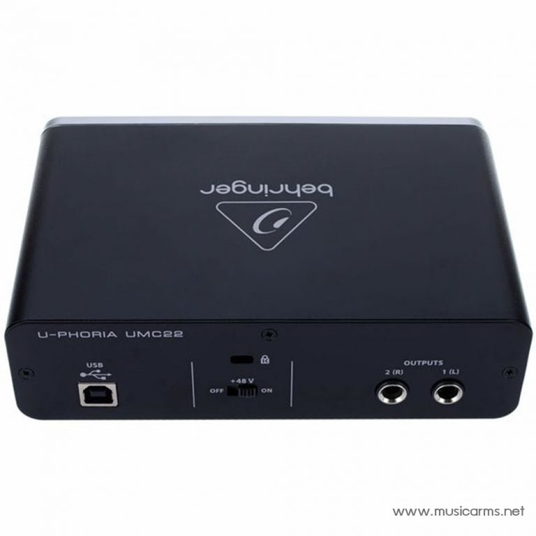 Behringer UMC22 Audio Interface | Music Arms ศูนย์รวมเครื่องดนตรี ...