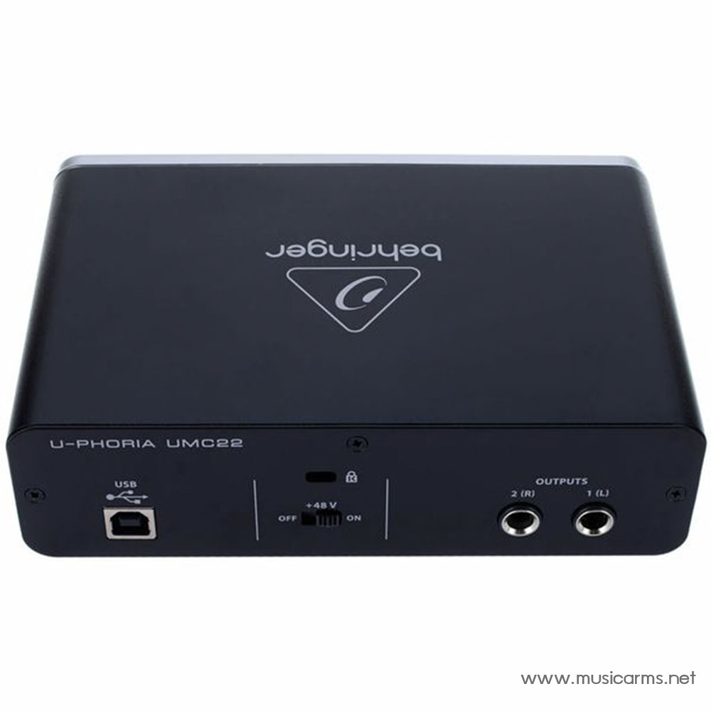 Behringer UMC22 Audio Interface | Music Arms ศูนย์รวมเครื่องดนตรี ...