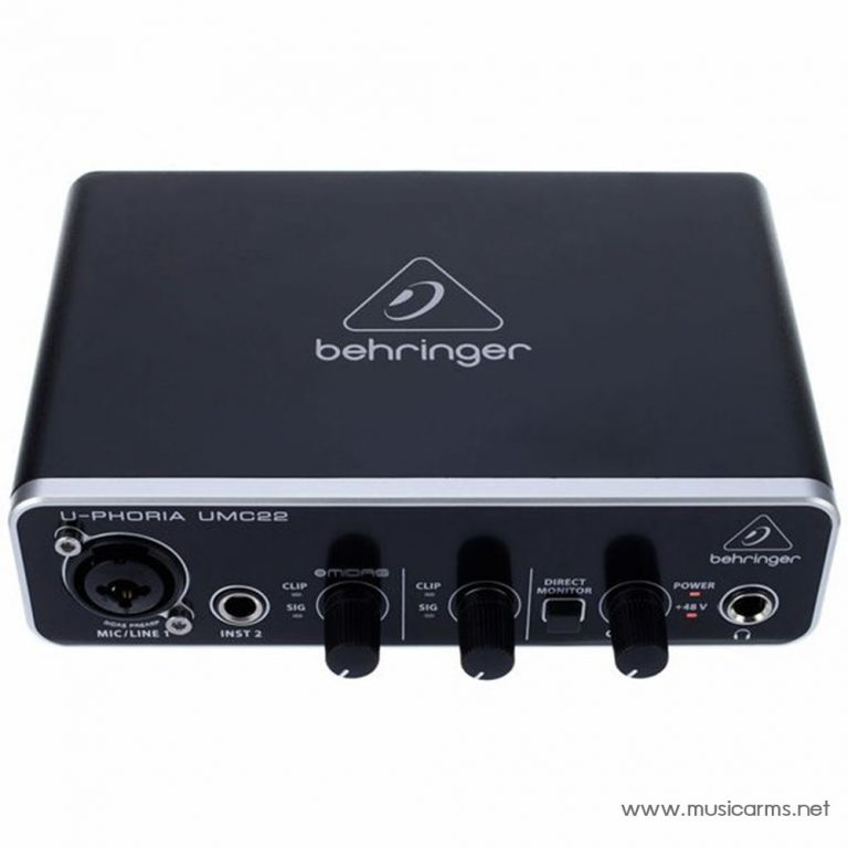 Behringer UMC22 Audio Interface | Music Arms ศูนย์รวมเครื่องดนตรี ...