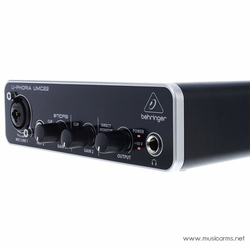 Behringer UMC22 Audio Interface | Music Arms ศูนย์รวมเครื่องดนตรี ...