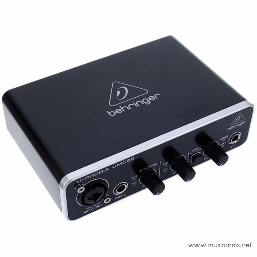 Behringer UMC22 Audio Interface | Music Arms ศูนย์รวมเครื่องดนตรี ...