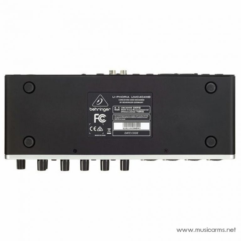Behringer U-Phoria UMC404HD Audio Interface | Music Arms ศูนย์รวม ...