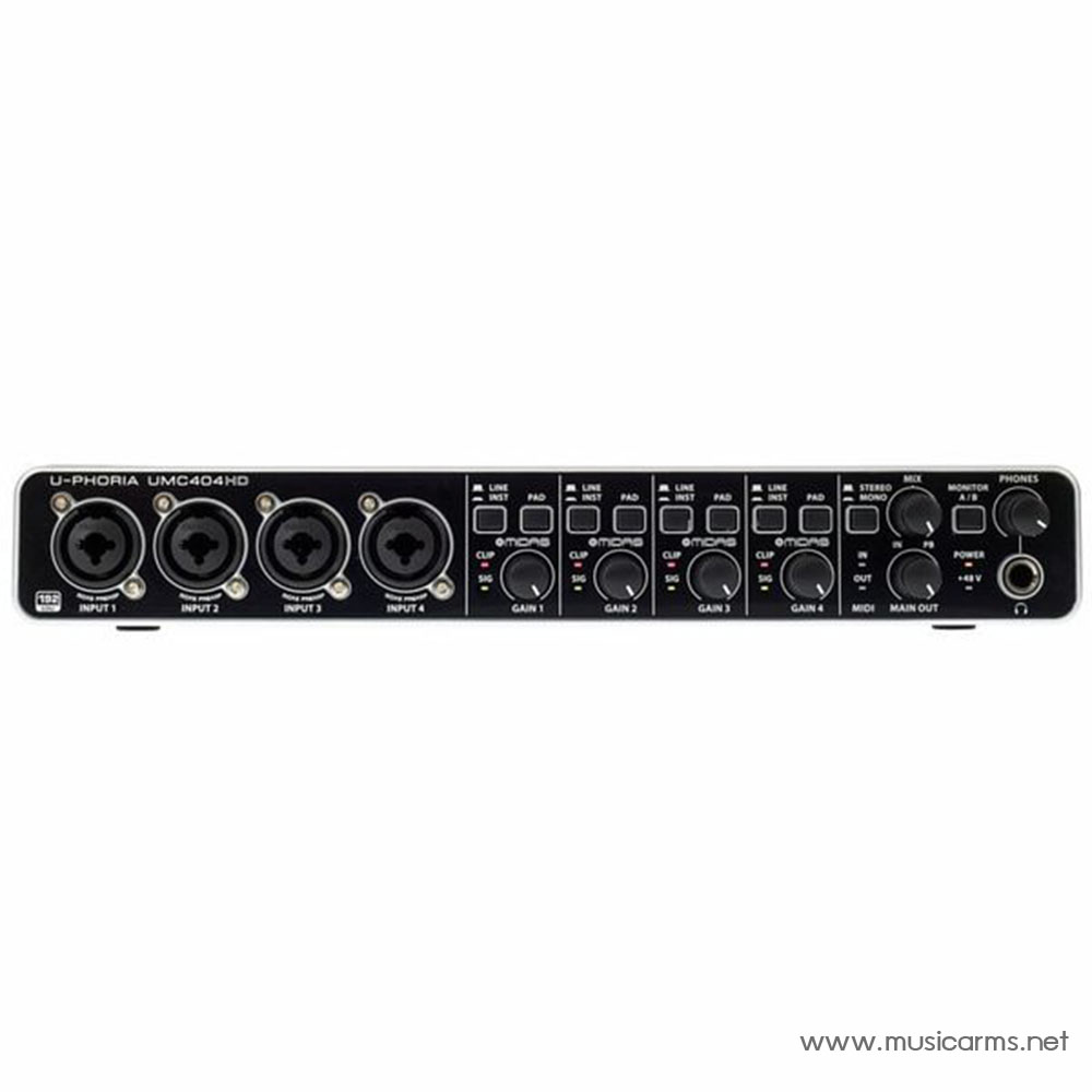 Behringer U-Phoria UMC404HD Audio Interface | Music Arms ศูนย์รวม ...