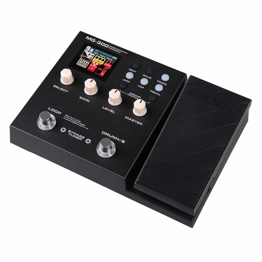 เอฟเฟคกีตาร์ Nux MG300 Guitar Modelling Processor Multi Effects Pedal ...
