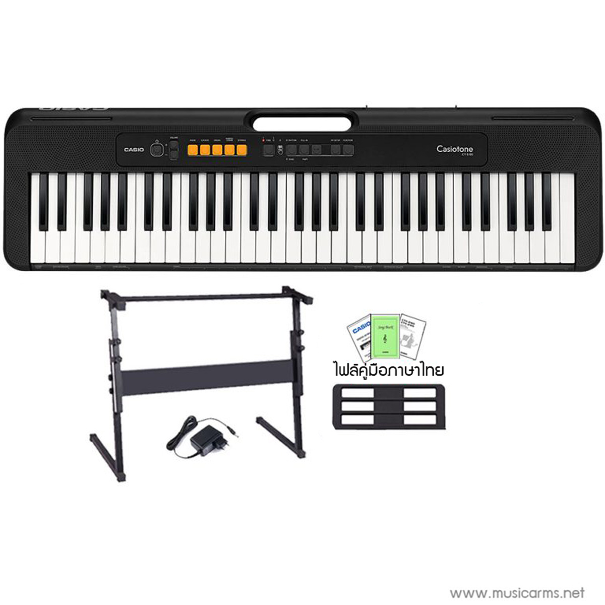 Casio CT-S100 | Music Arms ศูนย์รวมคีย์บอร์ดไฟฟ้า Casio