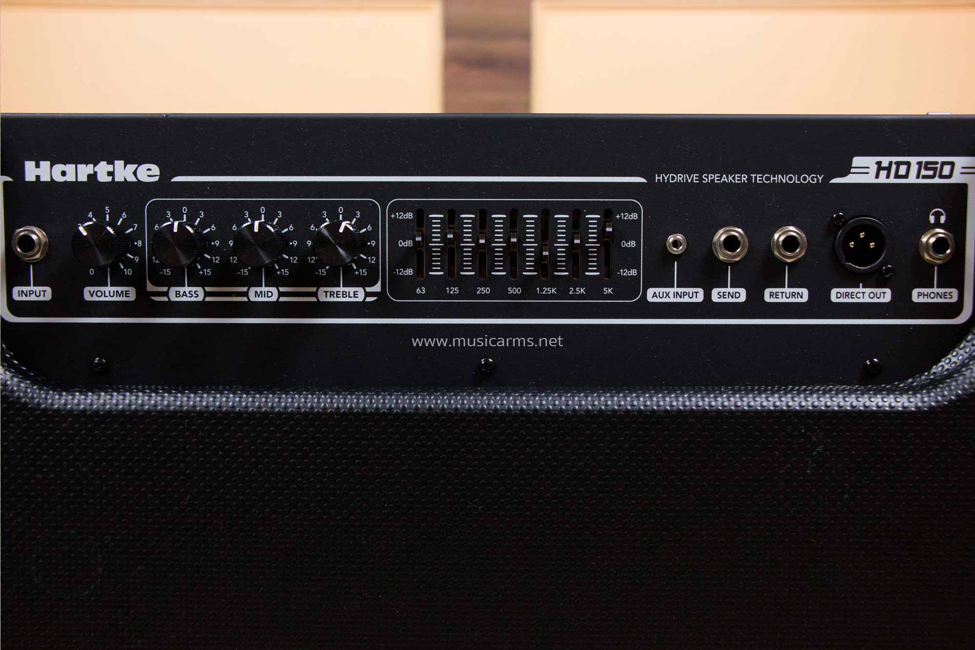 Hartke HD-150-1X15″ HD Combo แอมป์เบส | Music Arms ศูนย์รวมเครื่องดนตรี