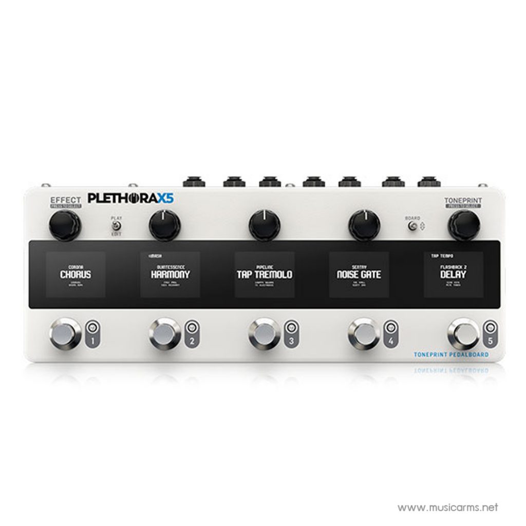 เอฟเฟคกีตาร์ TC Electronic plethora x5 | Music Arms ศูนย์รวมเครื่อง ...
