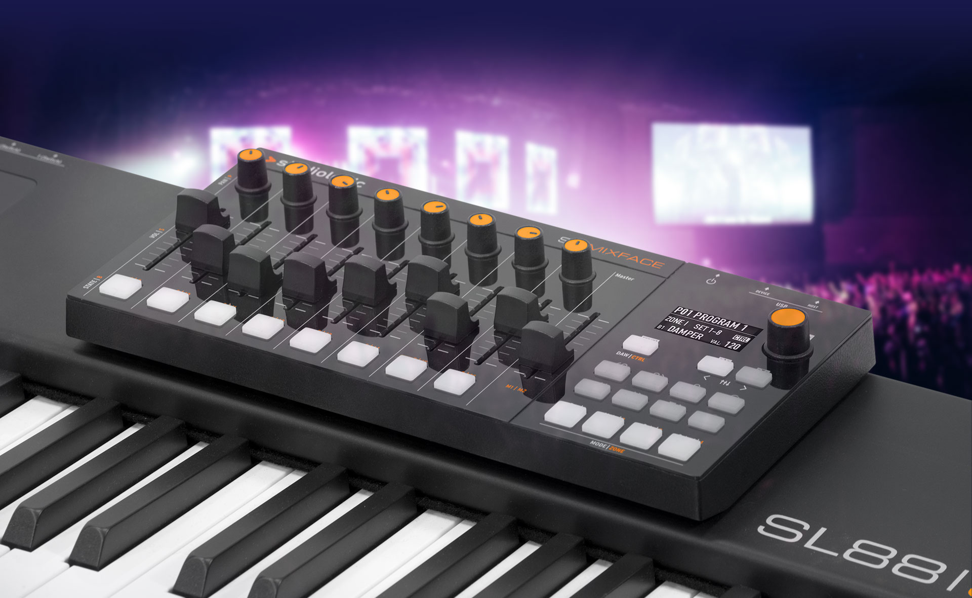 Studiologic SL88 Studio MIDI Controller | Music Arms ศูนย์รวมเครื่อง ...