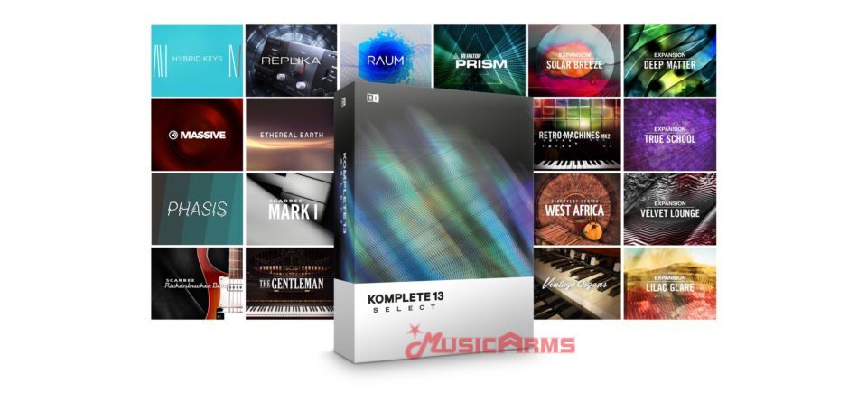 NATIVE INSTRUMENTS KOMPLETE 13 SELECT | Music Arms ศูนย์รวมเครื่องดนตรี ...