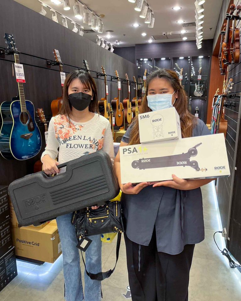 Rode SM6 Shock Mount with Detachable Pop Filter | Music Arms ศูนย์รวม ...