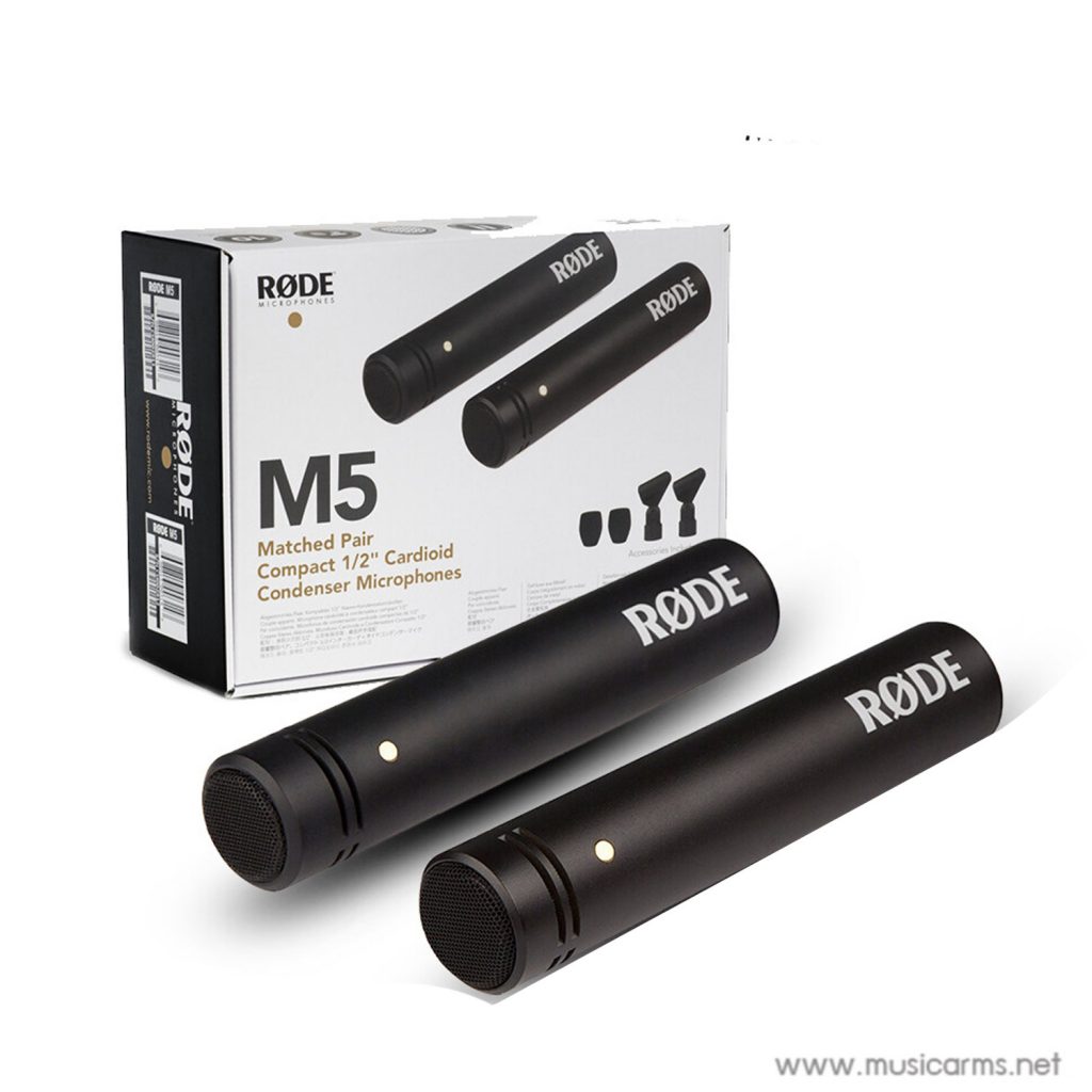 Rode M5 Matched Pair ไมโครโฟนคอนเดนเซอร์ | Music Arms ศูนย์รวมเครื่อง ...