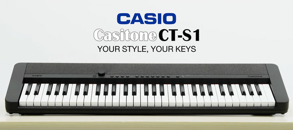 Casio CT-S1 คีย์บอร์ดไฟฟ้า | Music Arms ศูนย์รวมคีย์บอร์ดไฟฟ้า Casio