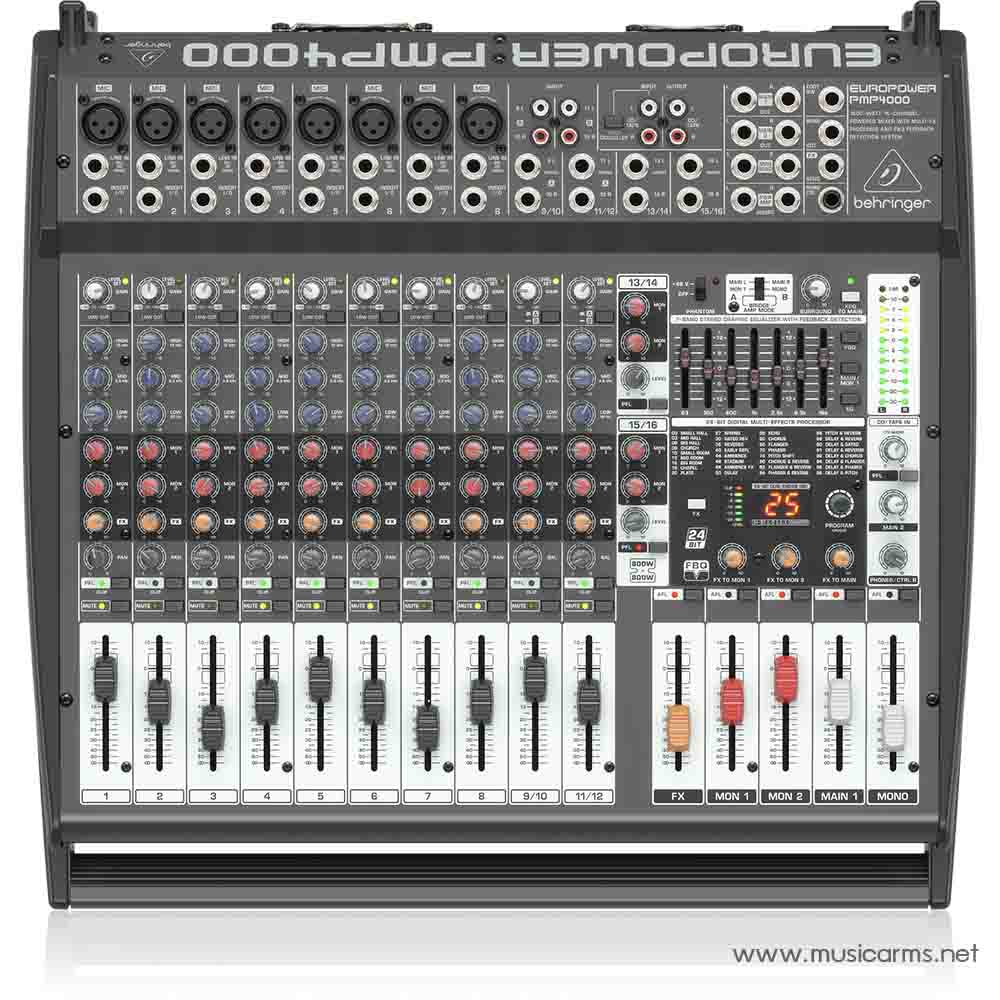 Behringer PMP-4000 พาวเวอร์มิกเซอร์ | Music Arms ศูนย์รวมเครื่องดนตรี ...