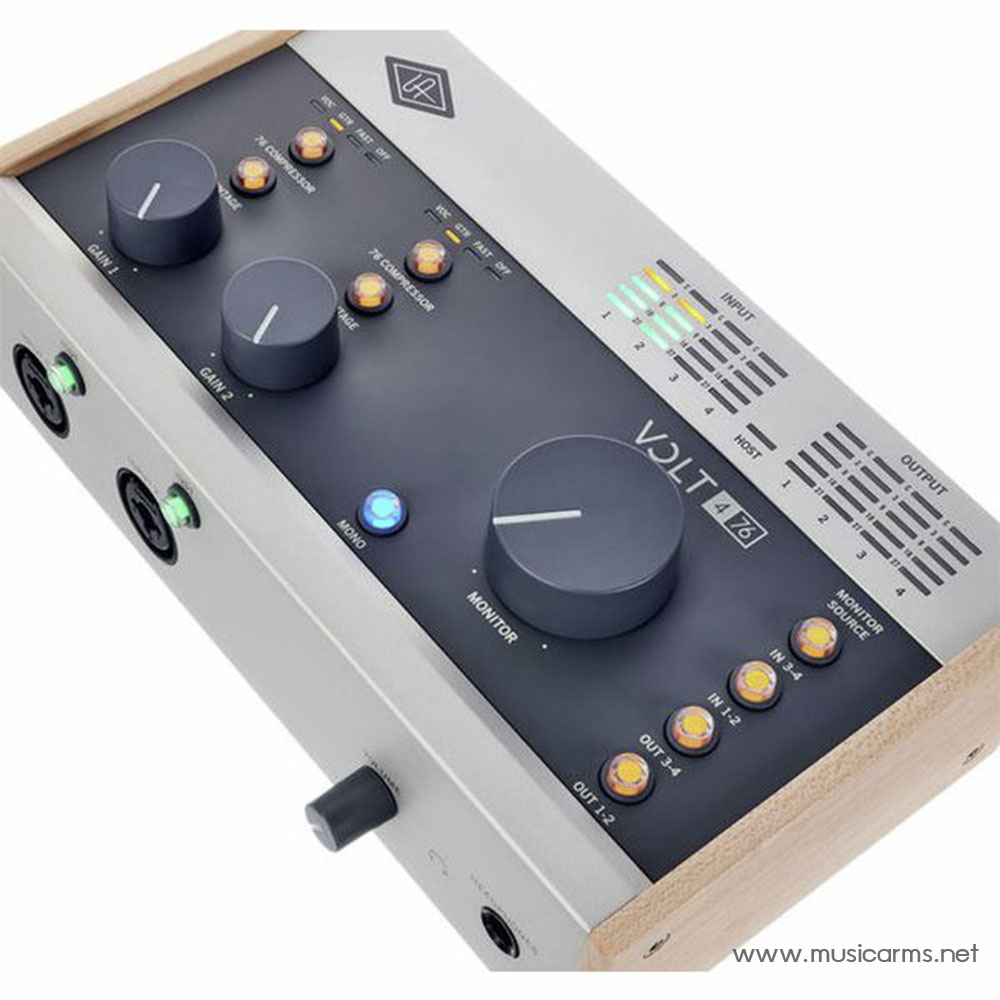 Universal Audio Volt 476 อินเตอร์เฟส | Music Arms ศูนย์รวมเครื่องดนตรี ...
