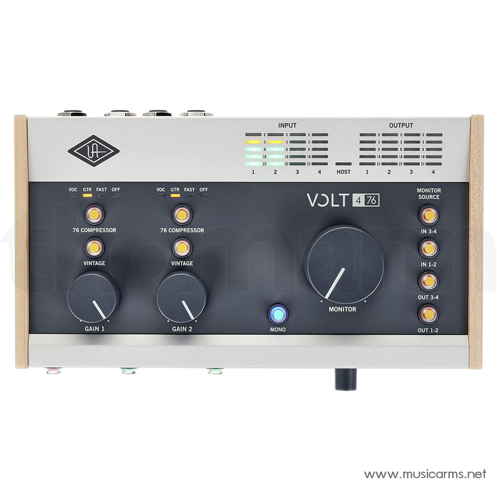 Universal Audio Volt 476 อินเตอร์เฟส | Music Arms ศูนย์รวมเครื่องดนตรี ...