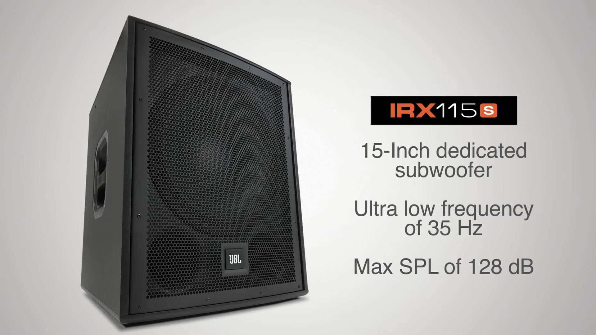 JBL IRX115S ลำโพงซับวูฟเฟอร์ ขนาด 15 นิ้ว | Music Arms ศูนย์รวมเครื่อง ...